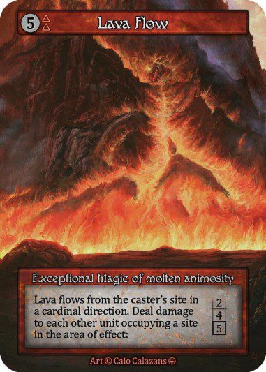 Lava Flow AL Exc. - Trolls of the Realm